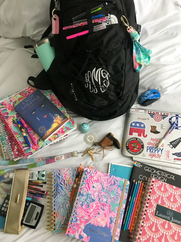Back to School Prep - Preppy School Supplies - Jersey Girls & Pearls